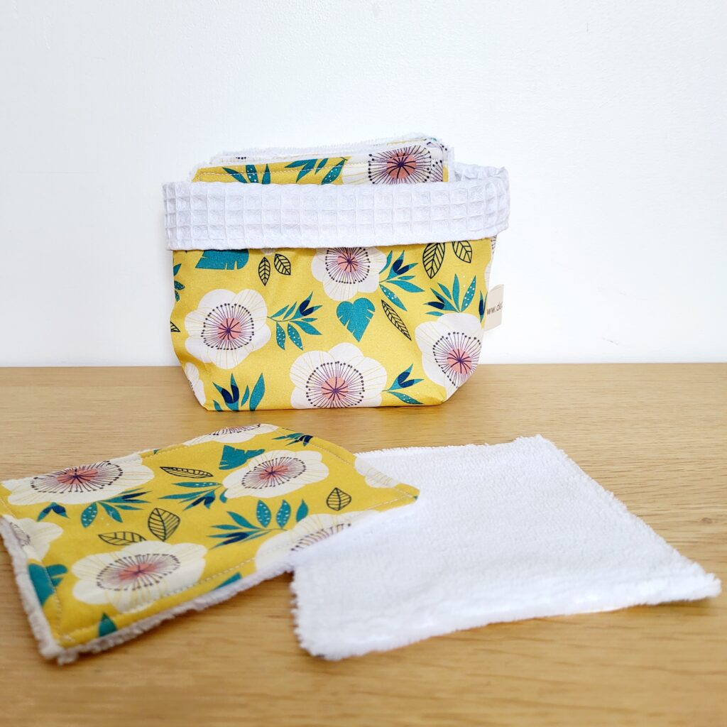 10 Lingettes Bébé Lavables Fabriquées en Haute-Savoie